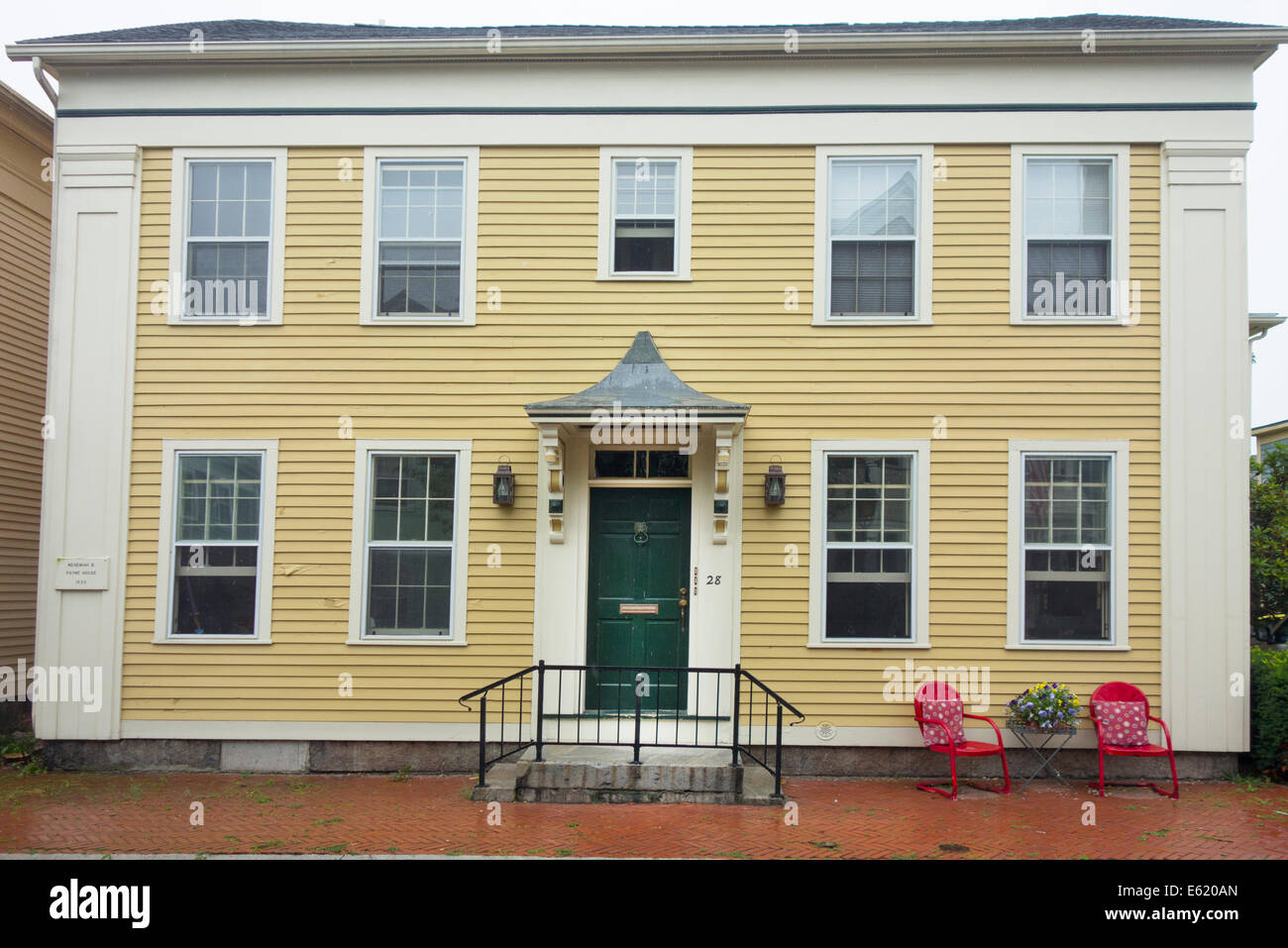 Downtown New London historic district in Connecticut Stock Photo - Alamy