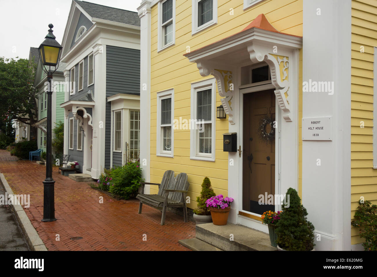 Downtown New London historic district in Connecticut Stock Photo - Alamy