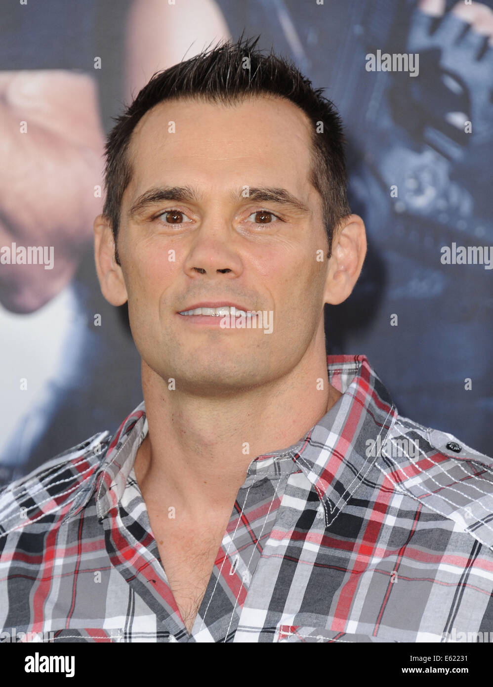 Los Angeles, California, USA. 11th Aug, 2014. Rich Franklin attending ...
