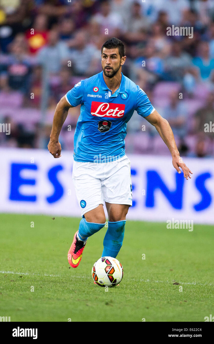 Geneva, Switzerland. 6th Aug, 2014. Miguel Angel Britos (Napoli ...