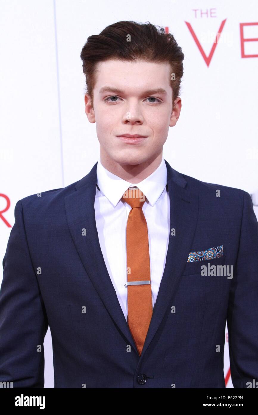 New York, NY, USA. 11th Aug, 2014. Cameron Monaghan at arrivals for THE ...