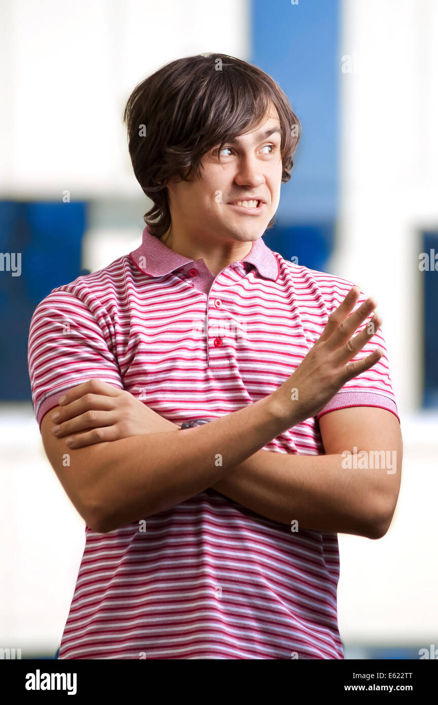 Folded hands stand hi-res stock photography and images - Alamy