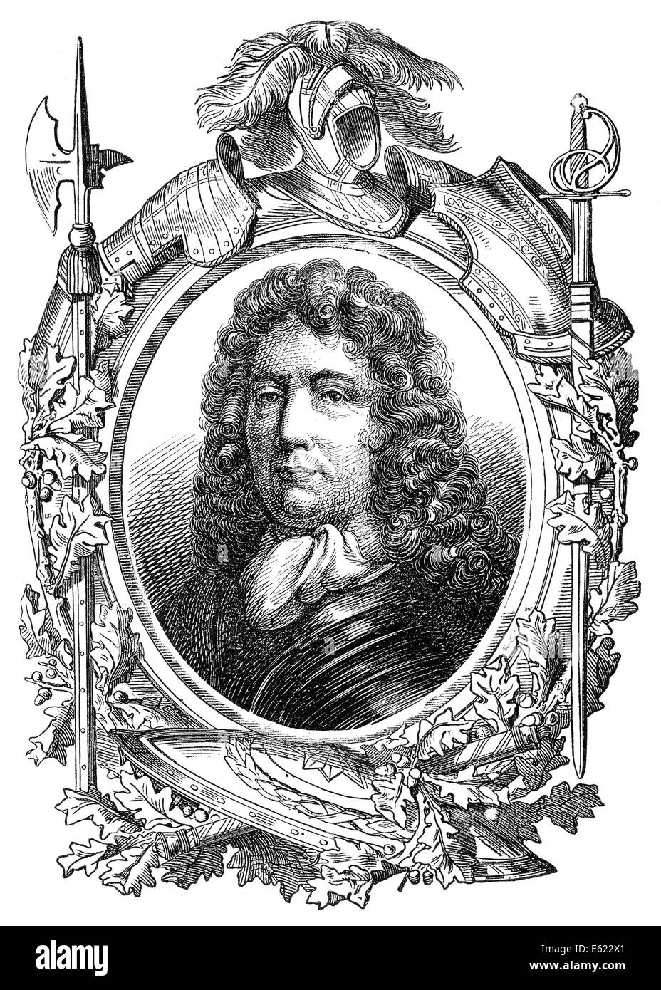 Sébastien Le Prestre de Vauban, Marquis de Vauban, 1633 - 1707, Marshal ...