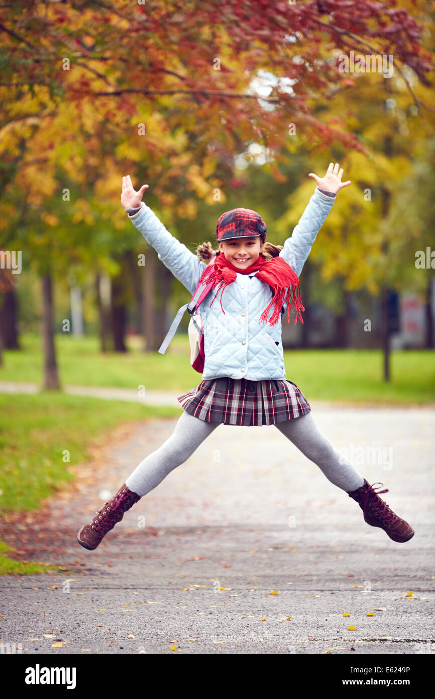 Leaping looking at camera hi-res stock photography and images - Alamy
