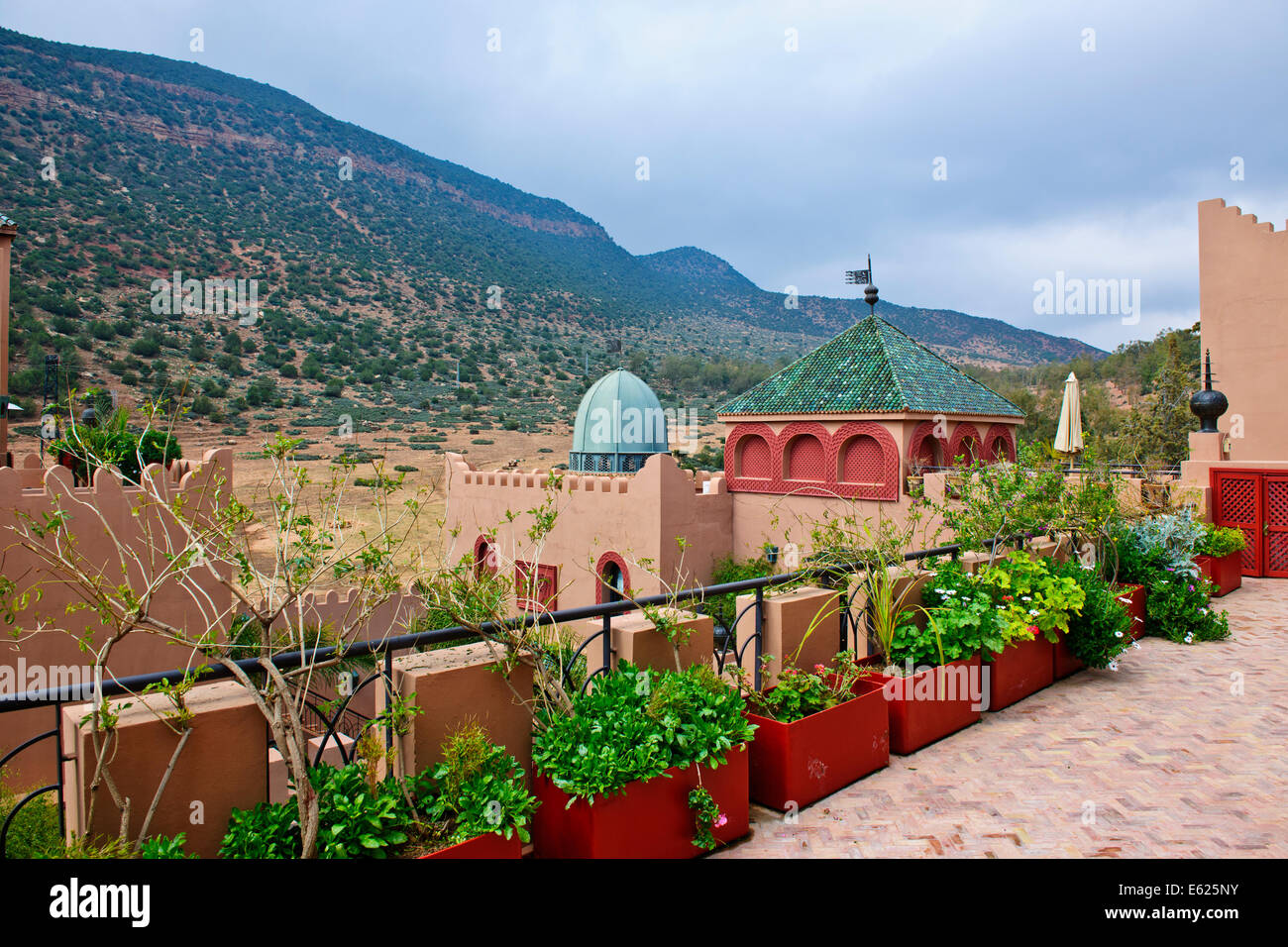 Berber village of asni valley hi-res stock photography and images - Alamy