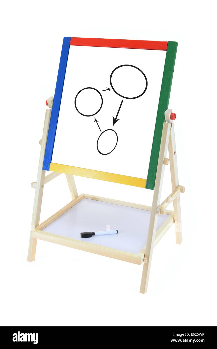 A childs play board isolated on a white background Stock Photo - Alamy