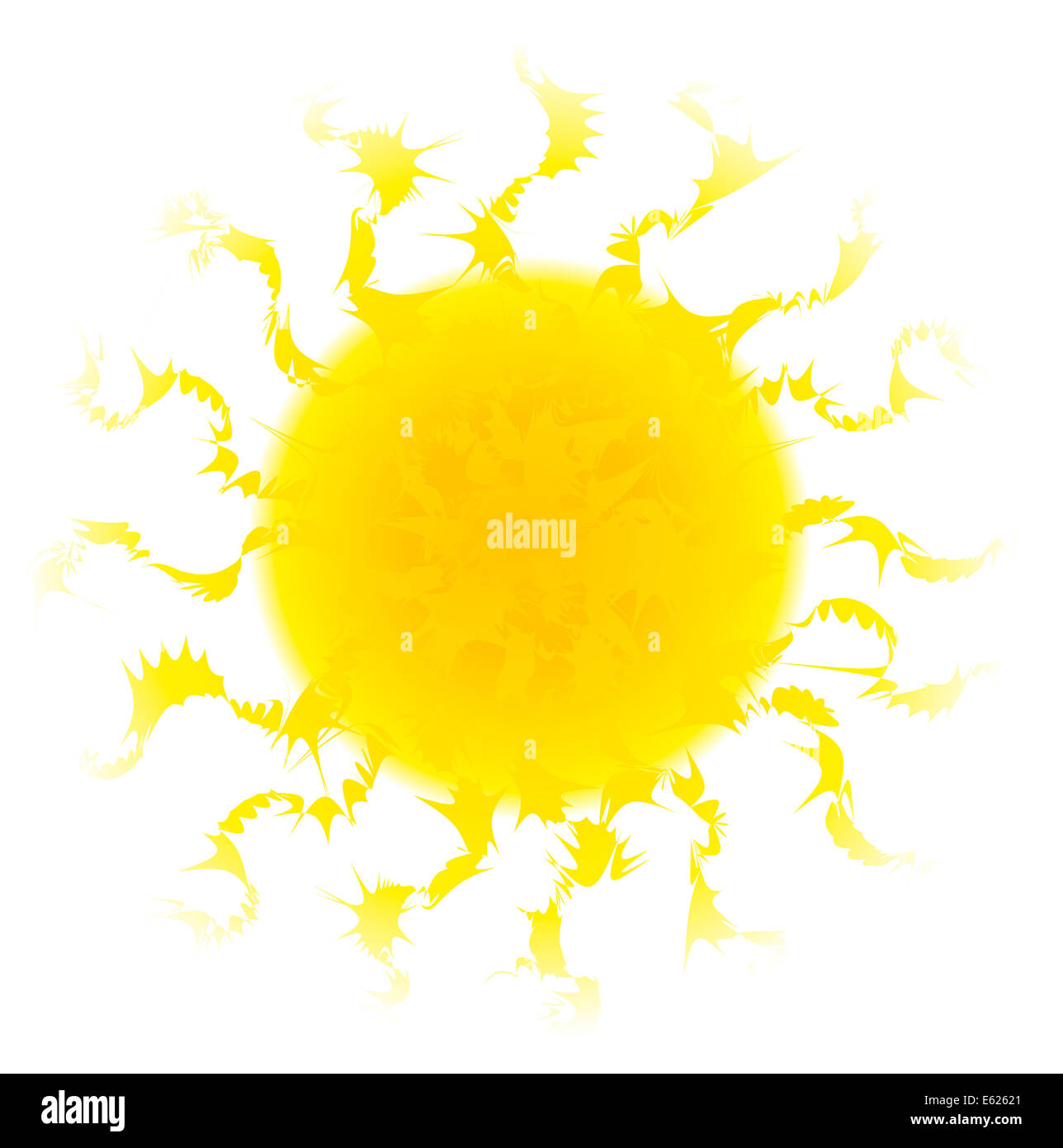 Heat with the sun Cut Out Stock Images & Pictures - Alamy