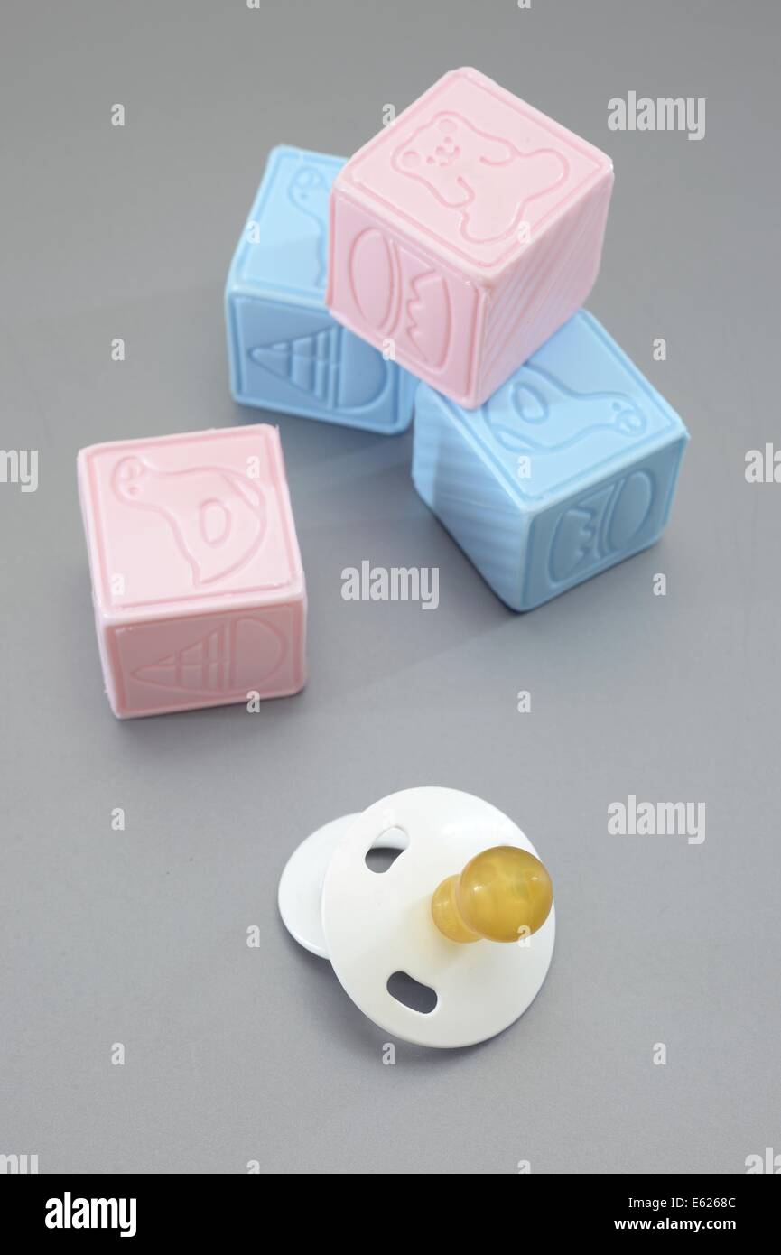 A close up shot of a childs dummy Stock Photo - Alamy