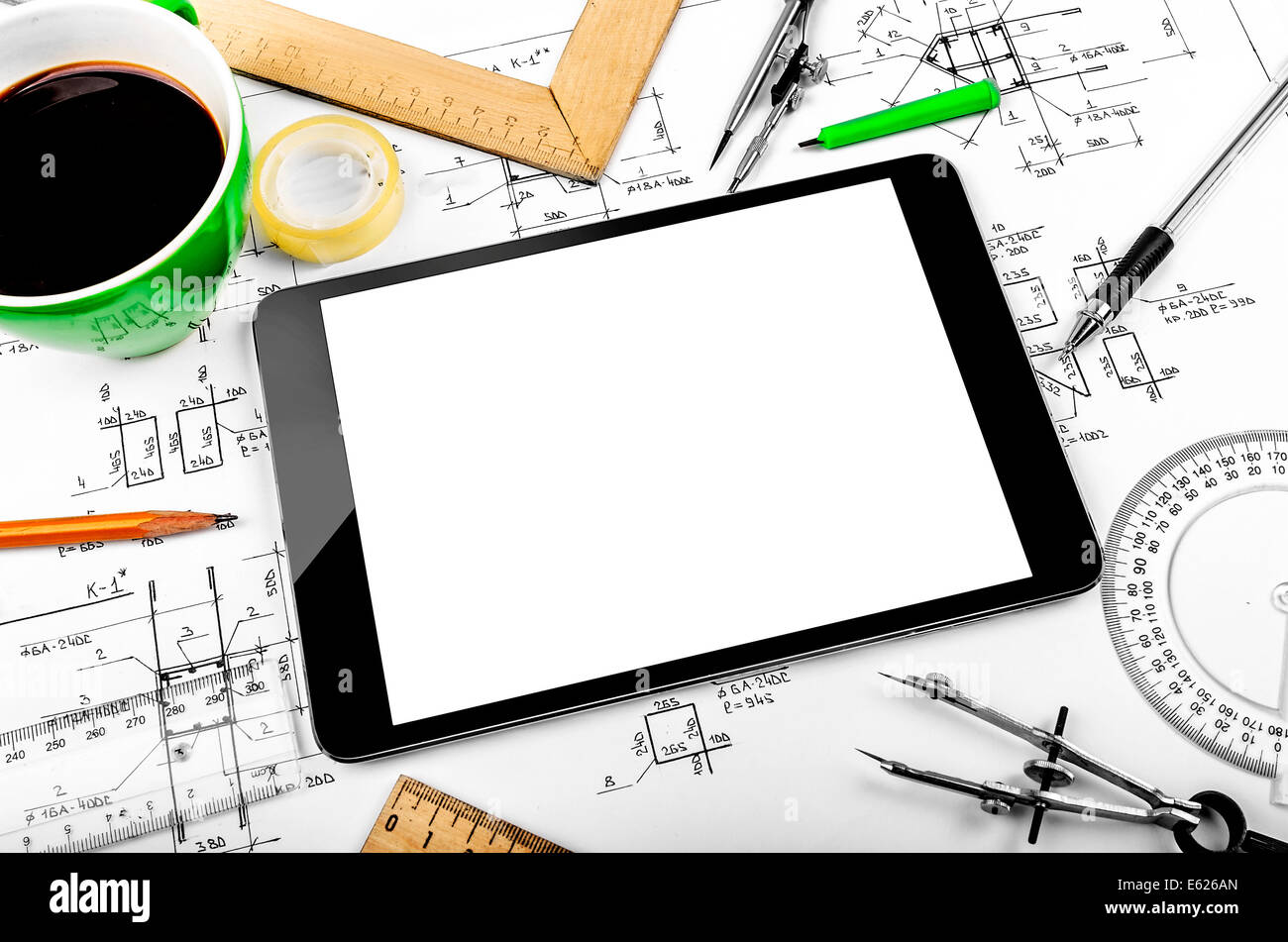 Engineering plan hi-res stock photography and images - Alamy