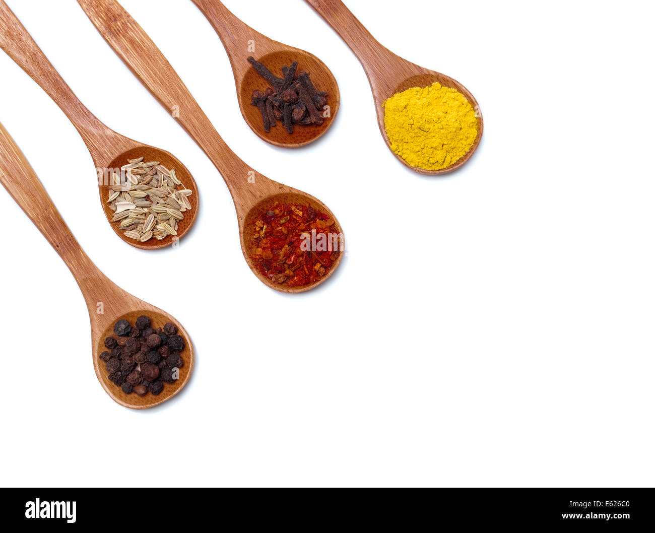 Isolated herbs and spices hot chili hi-res stock photography and images ...