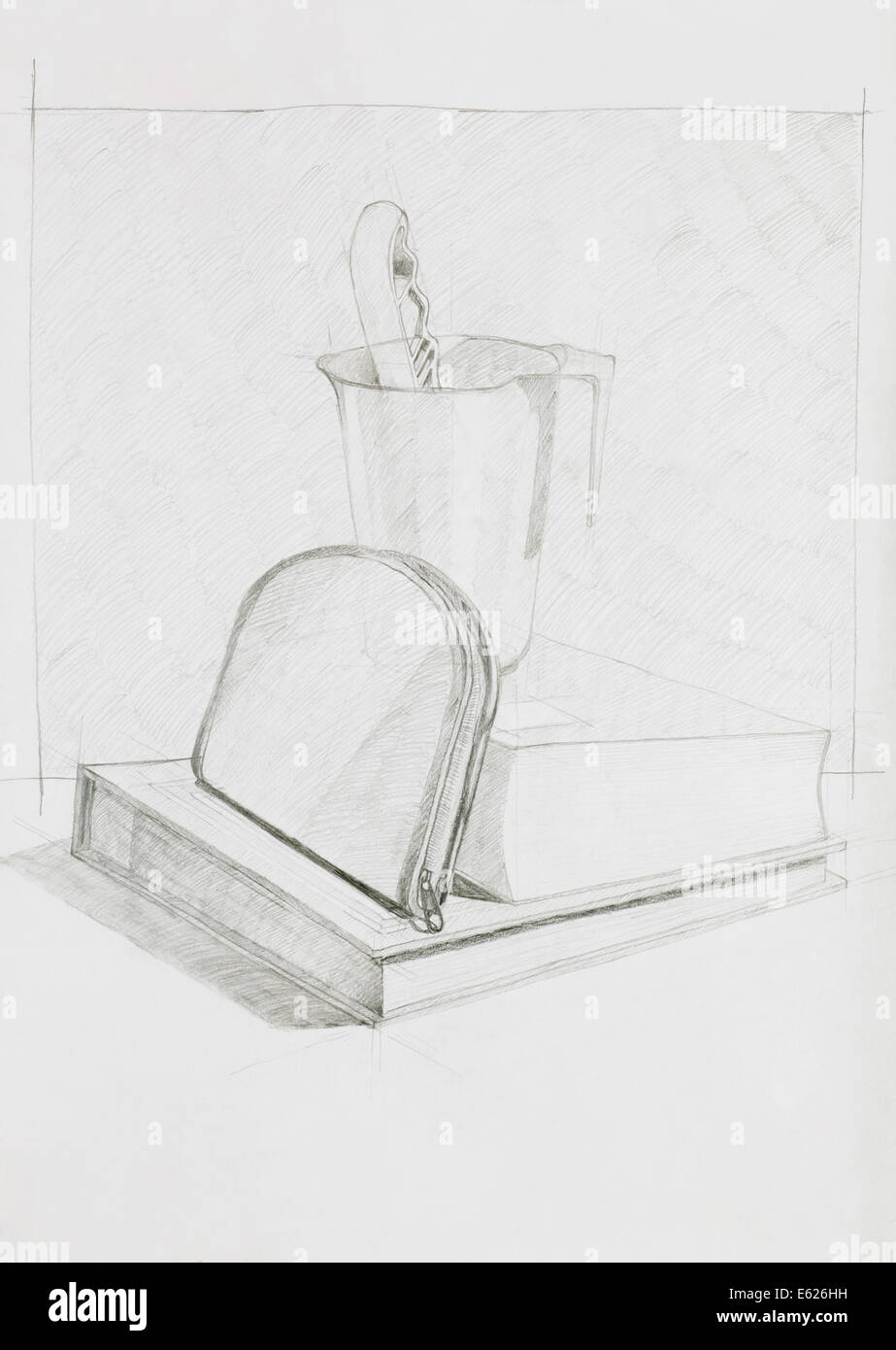 Book still life illustration High Resolution Stock Photography and ...