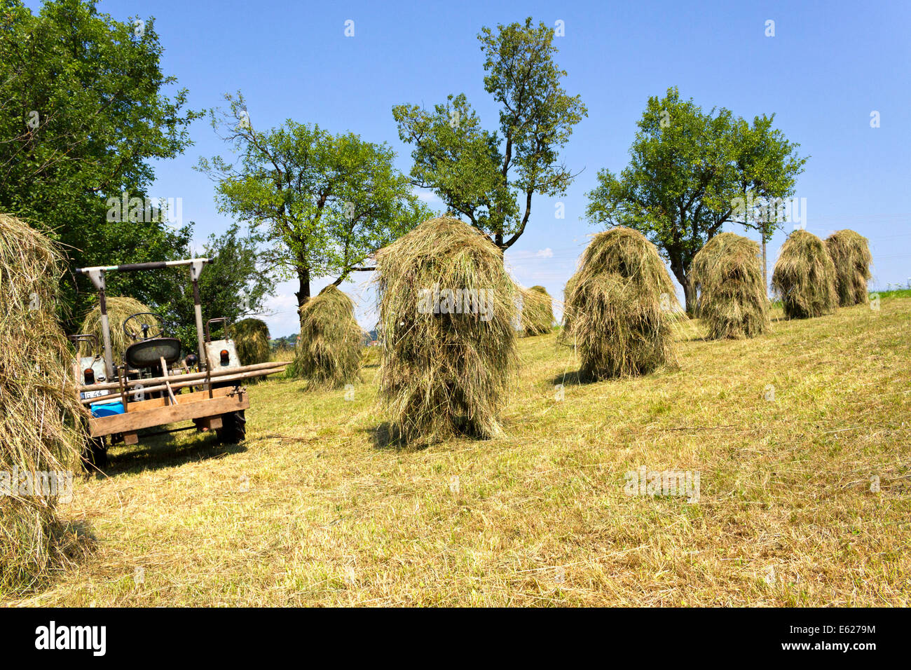 Traditional haystacks hi-res stock photography and images - Alamy