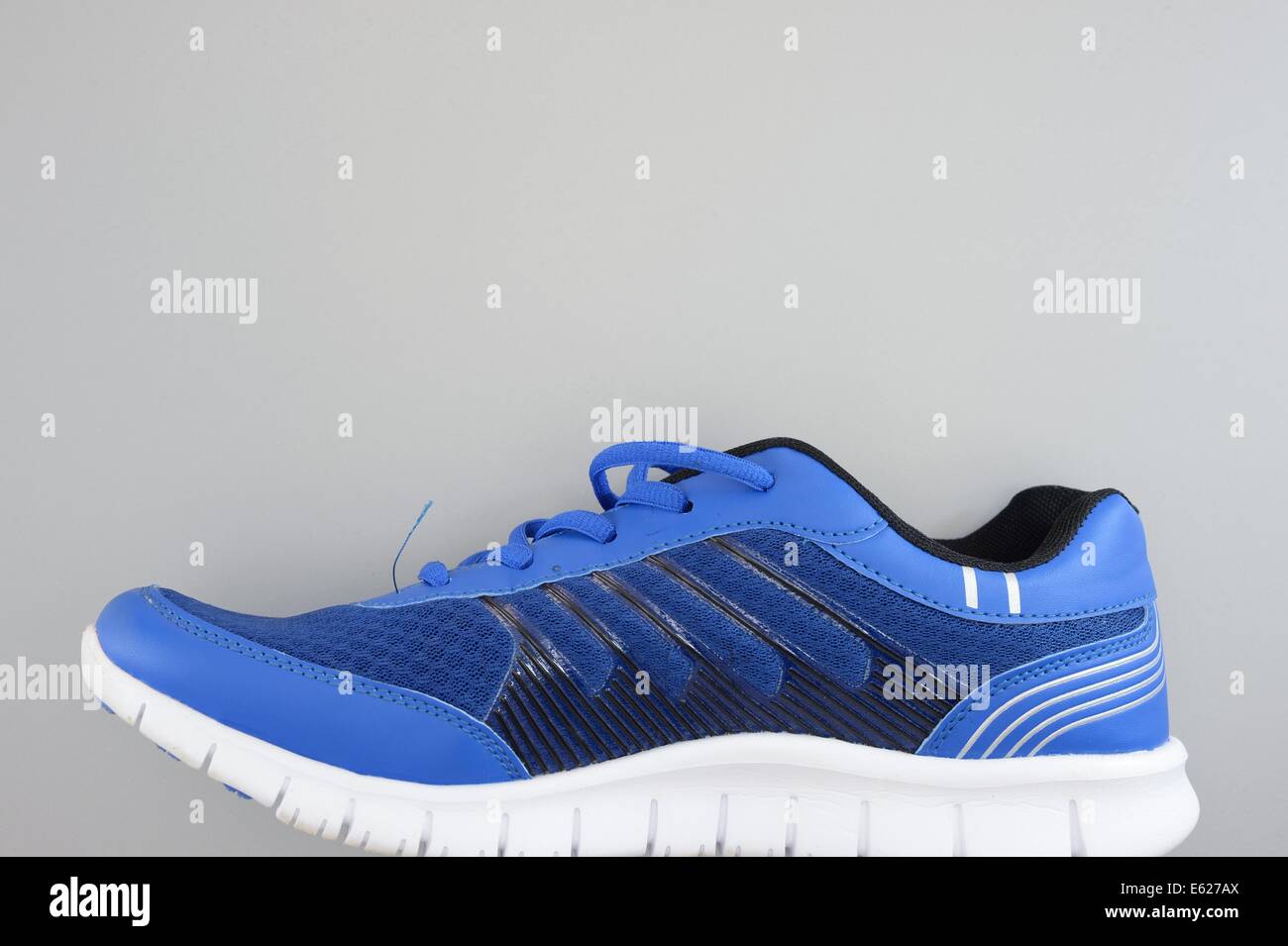 A close up shot of running shoes Stock Photo - Alamy
