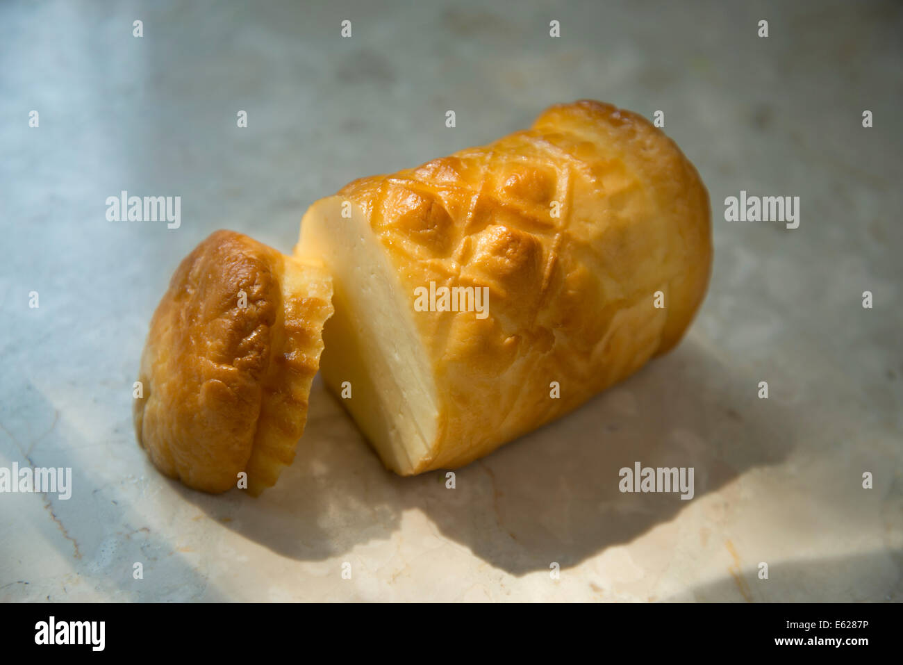 Oscypek Polish smoked cheese. Cows milk, goats milk or sheep milk. From ...