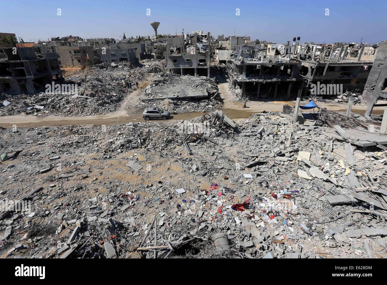 Beit Hanoun, Gaza Strip, Palestinian Territory. 12th Aug, 2014 ...