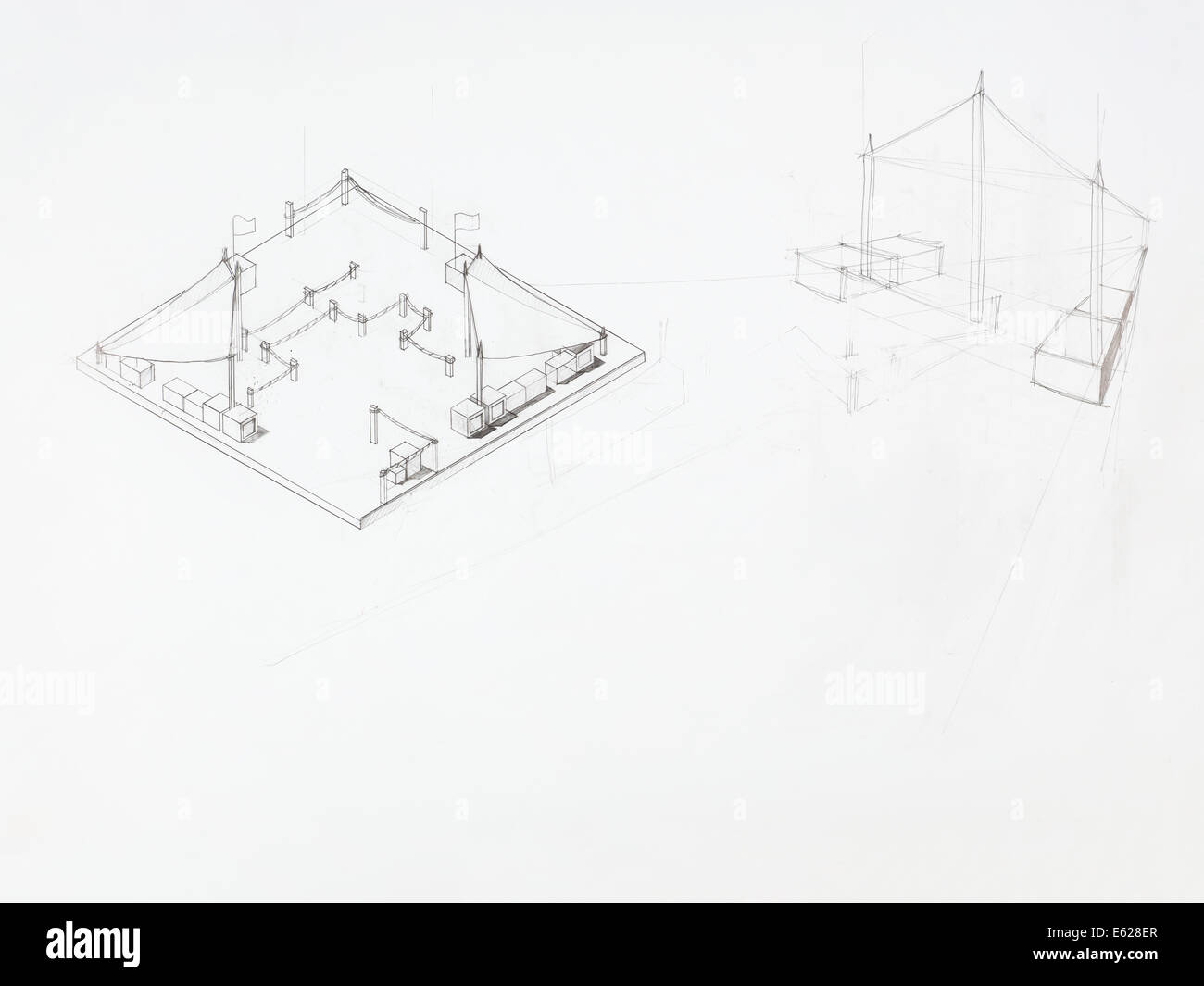 Architect designing floor plan hi-res stock photography and images - Alamy