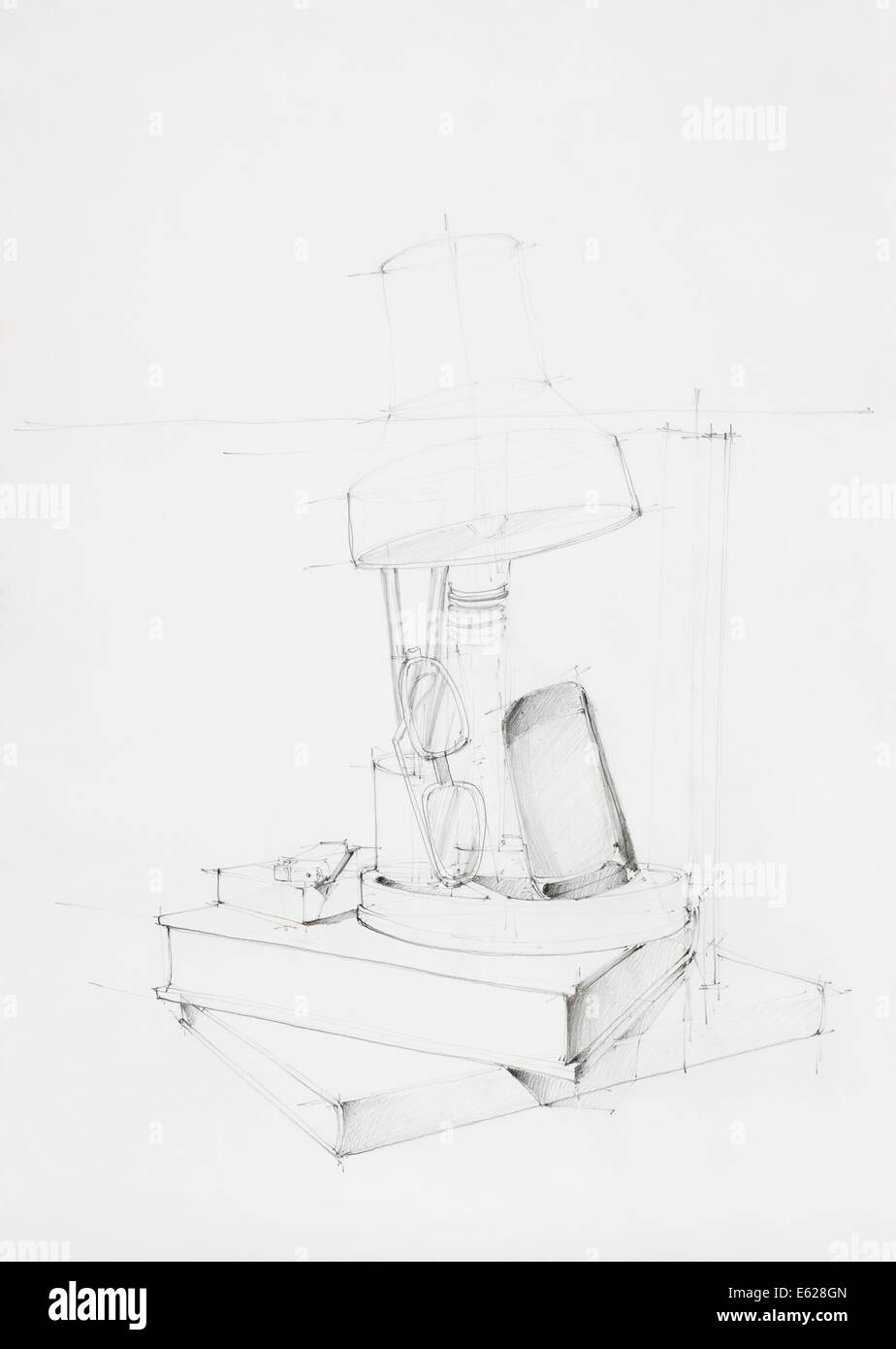 Geometrical shapes sketch hi-res stock photography and images - Alamy