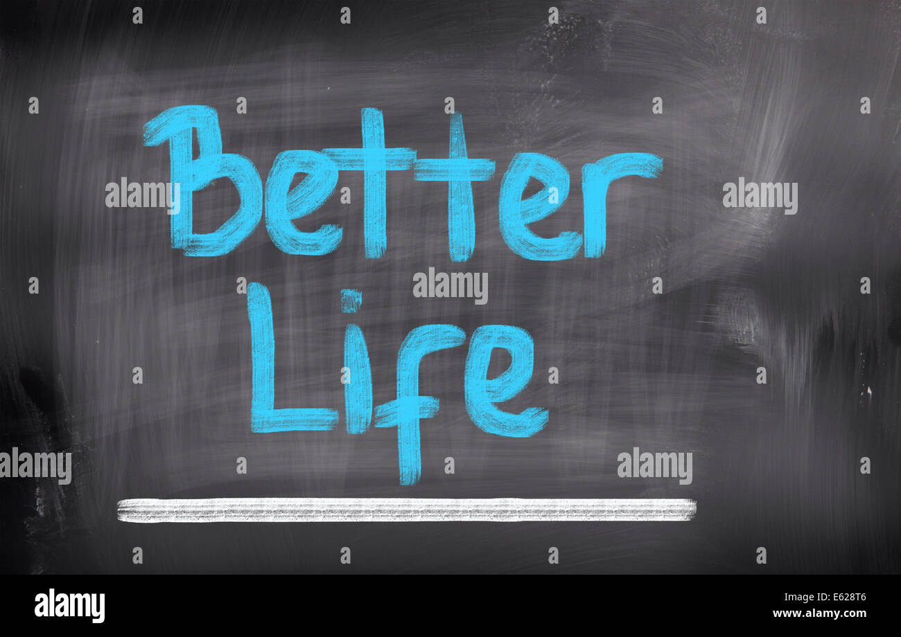 Better Life Concept Stock Photo - Alamy