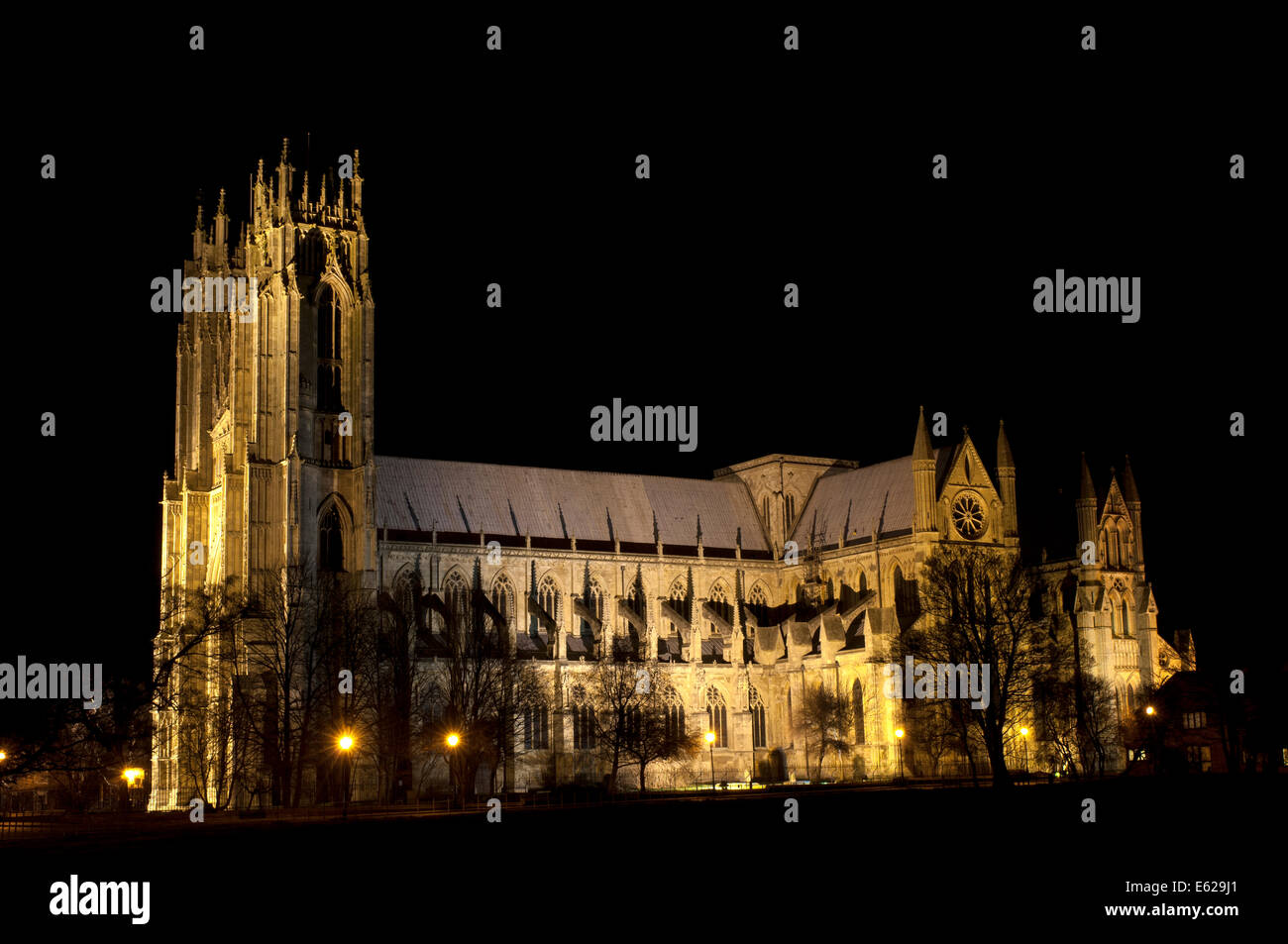 Beverley church night yorkshire hi-res stock photography and images - Alamy
