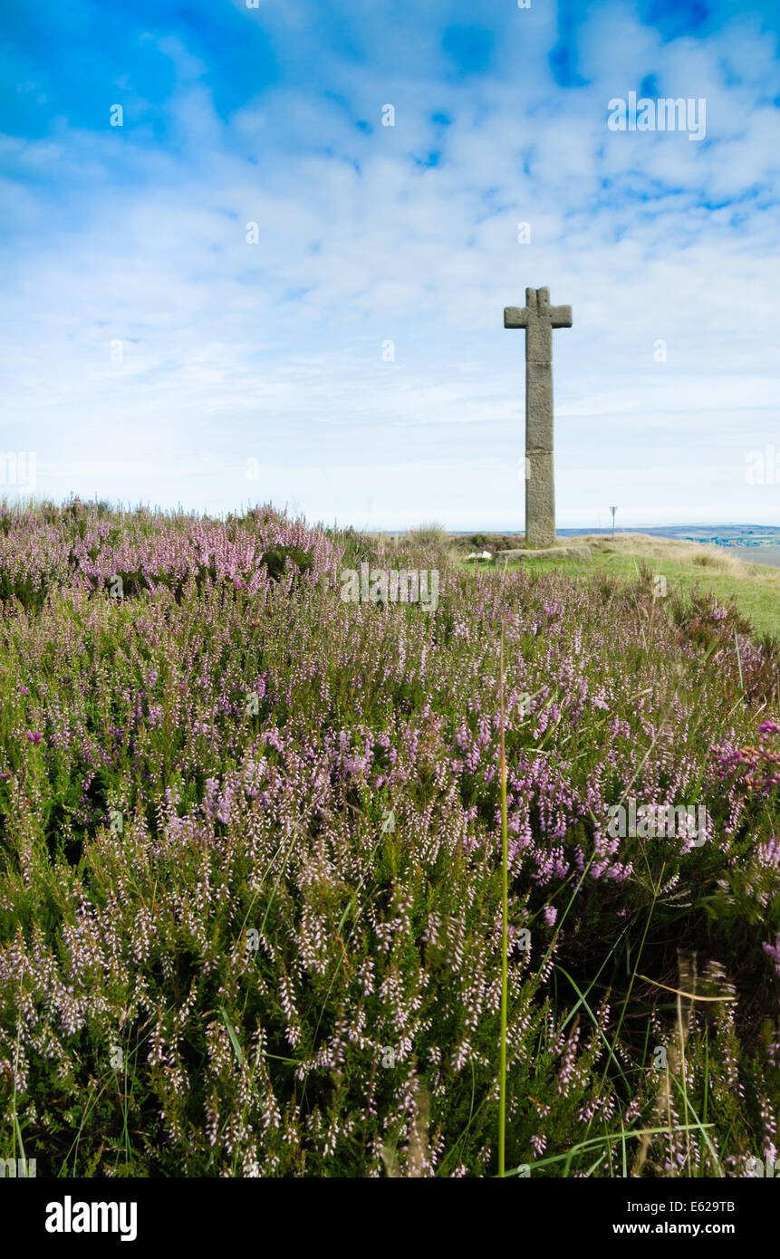Ralph Cross on the North York Moors Stock Photo - Alamy