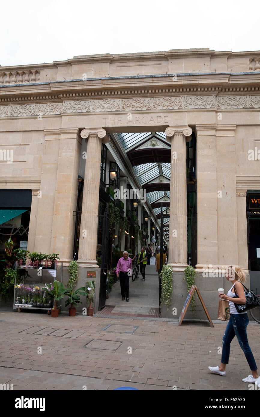 The Arcades shopping centre in Bristol town centre Stock Photo - Alamy
