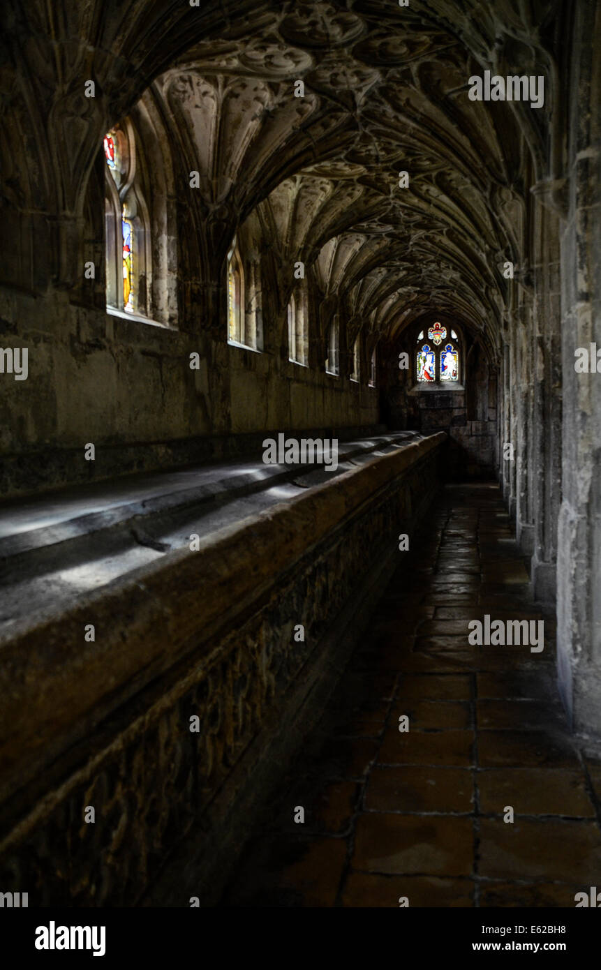 Medieval latrine in cloisters Stock Photo - Alamy