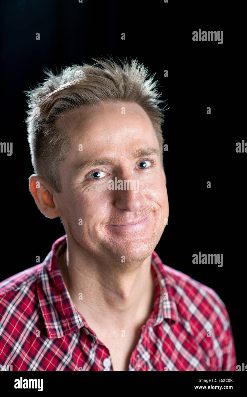 Man satisfied look on face hi-res stock photography and images - Alamy