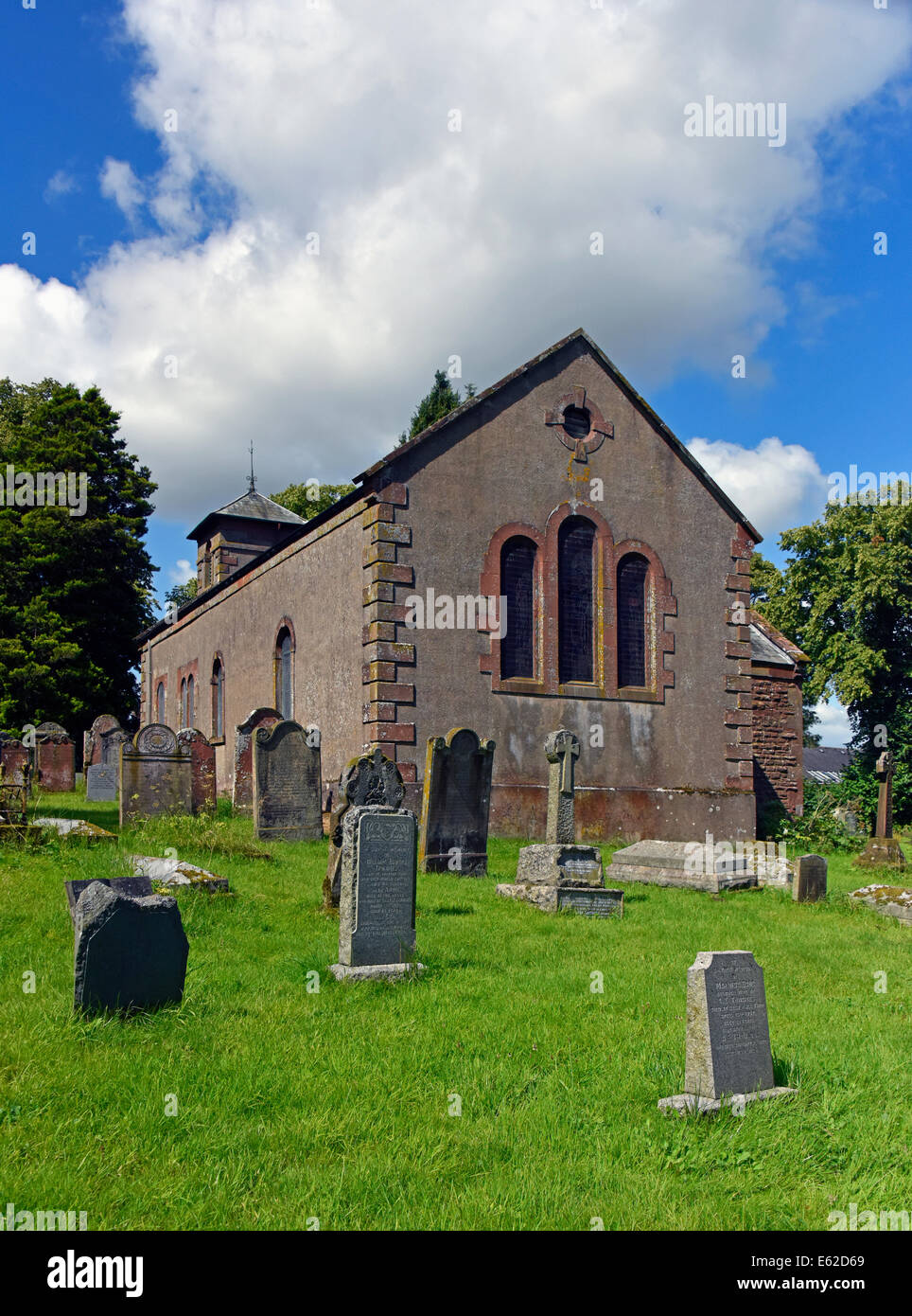 Church of Saint Peter. Castle Carrock, Cumbria, England, United Kingdom ...