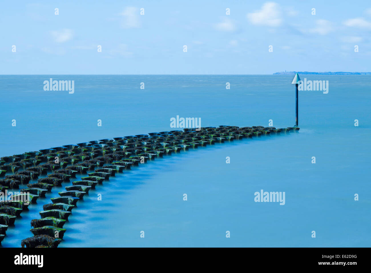 Rising sea levels global warming sea defences protection hi-res stock ...