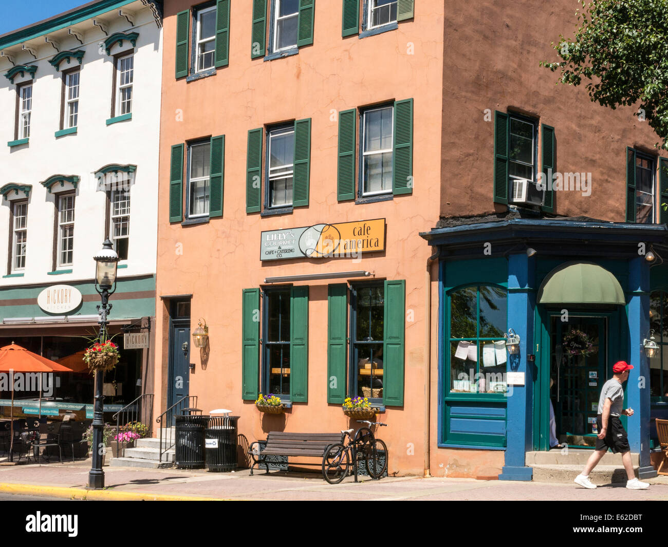 Historic Downtown Doylestown, Pennsylvania, USA Stock Photo - Alamy