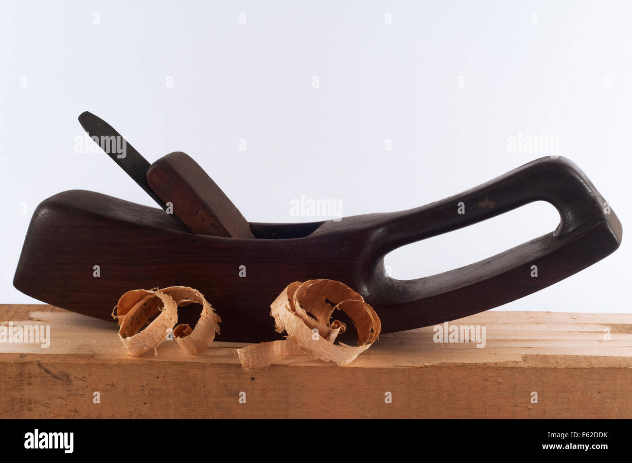 Old planer of italian carpenter Stock Photo - Alamy