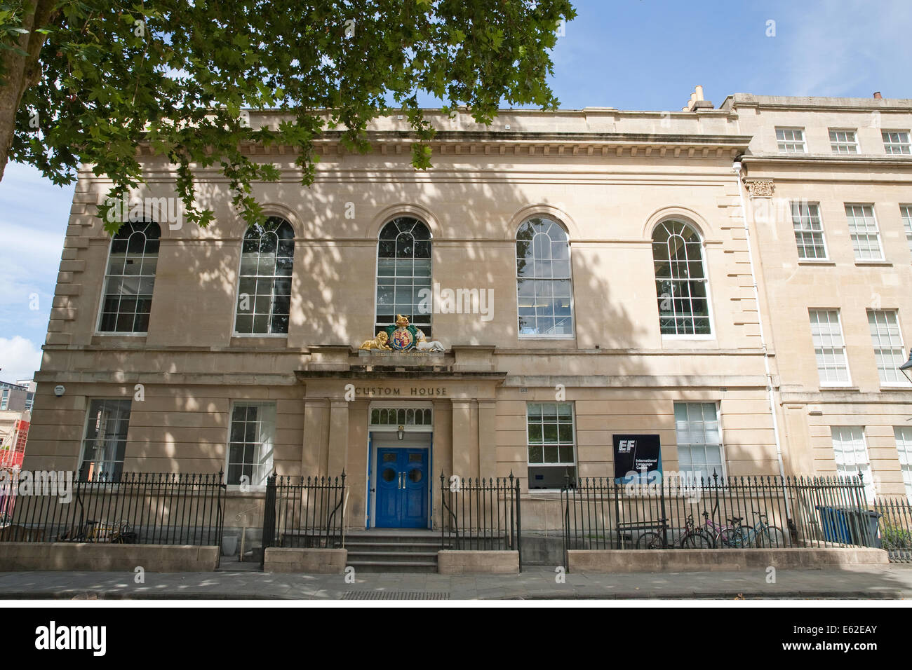 Custom House in Queen Square Bristol UK Stock Photo - Alamy