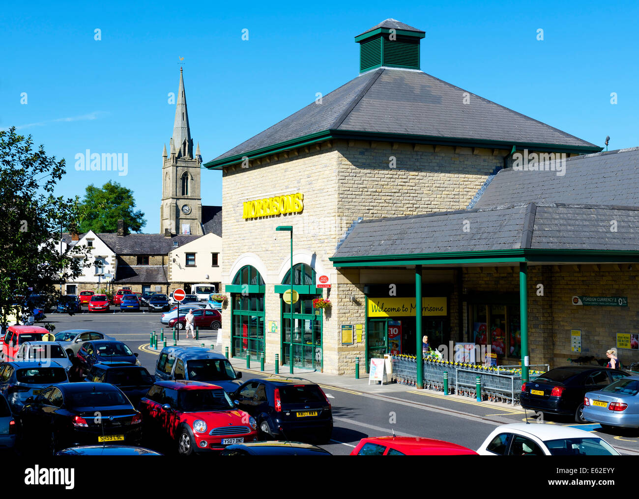 Morrisons supermarket, Ramsbottom, Greater Manchester, England UK Stock ...