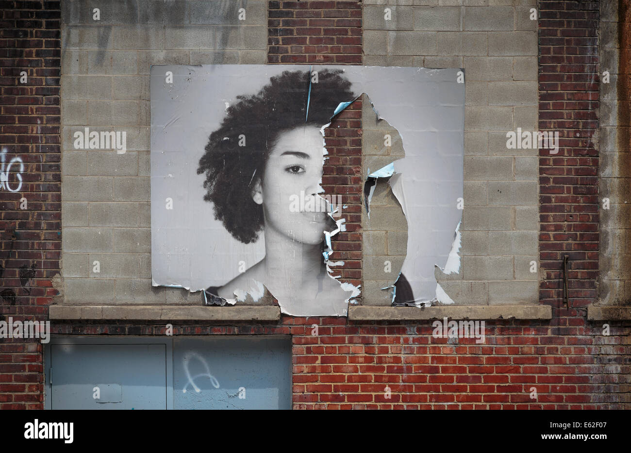 Graphite Walls in Montreal Stock Photo - Alamy