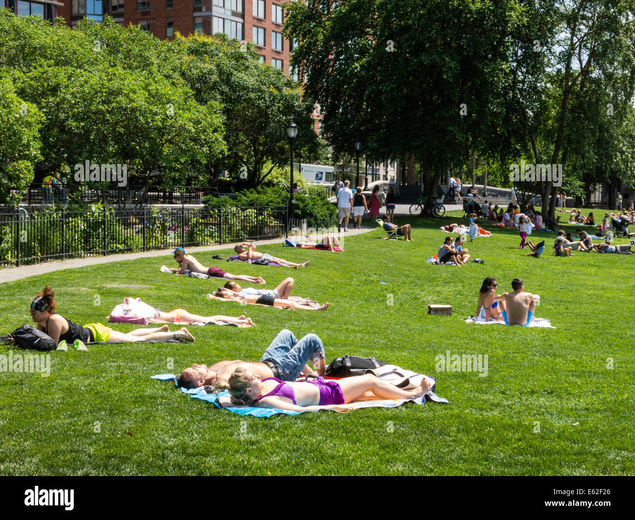 Nelson a. rockefeller park hi-res stock photography and images - Alamy