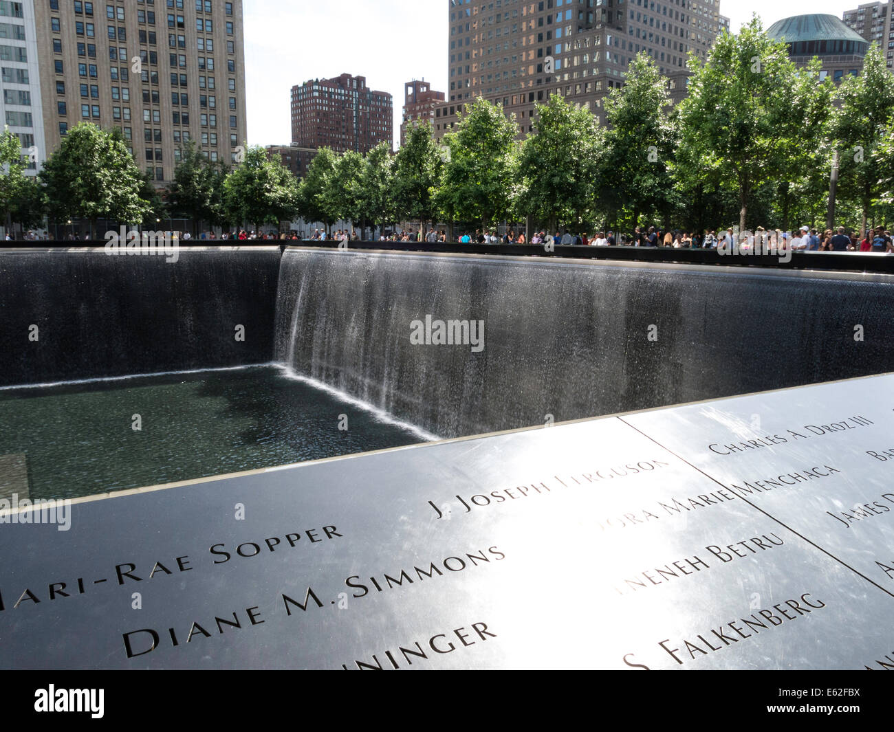 WTC Footprint Memorial Pools "Reflecting Absence" at the The National ...