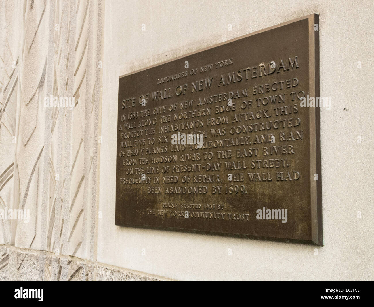 Plaque by entrance hi-res stock photography and images - Alamy