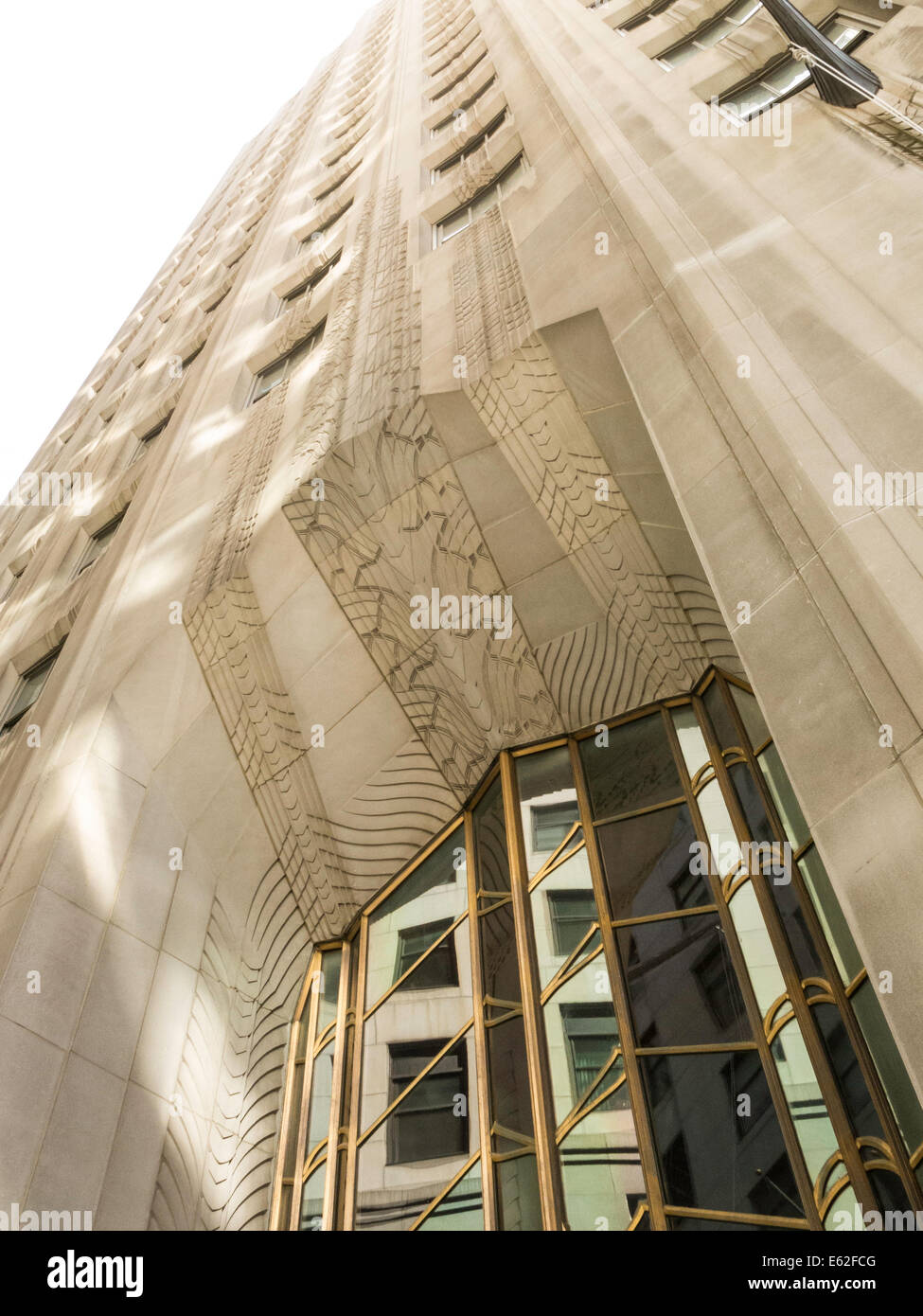 Lobby Entrance of One Wall Street, NYC Stock Photo - Alamy