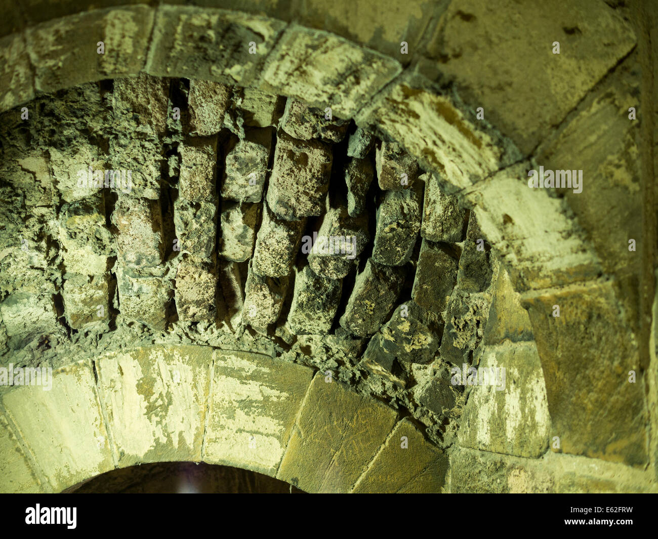 Conisbrough Castle, South Yorkshire, UK. Place where the Ivanhoe story ...