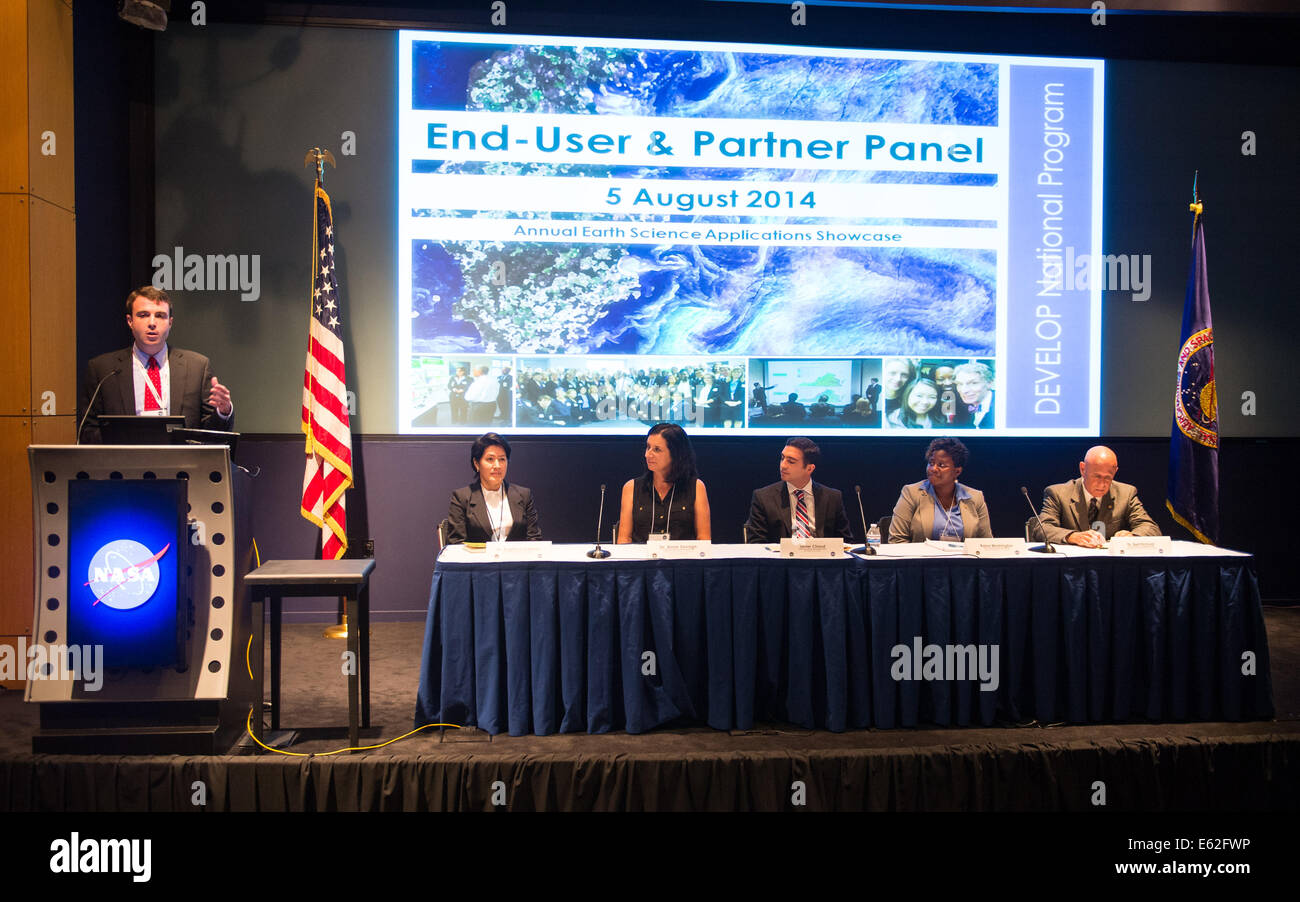 Partners of NASA's DEVELOPMENT National Program serve as panelists to ...