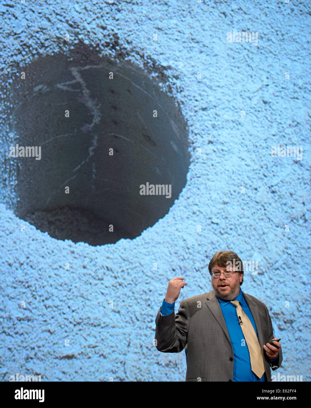 Ken Edgett, principal investigator, MAHLI Camera, Mars Exploration ...