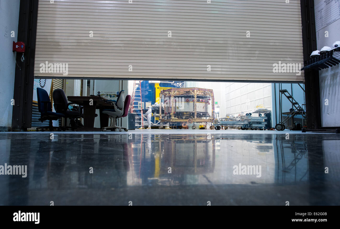 One of four Magnetospheric Multiscale (MMS) spacecraft, in the ...