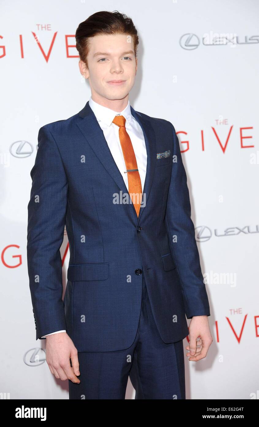 New York, NY, USA. 11th Aug, 2014. Cameron Monaghan at arrivals for THE ...