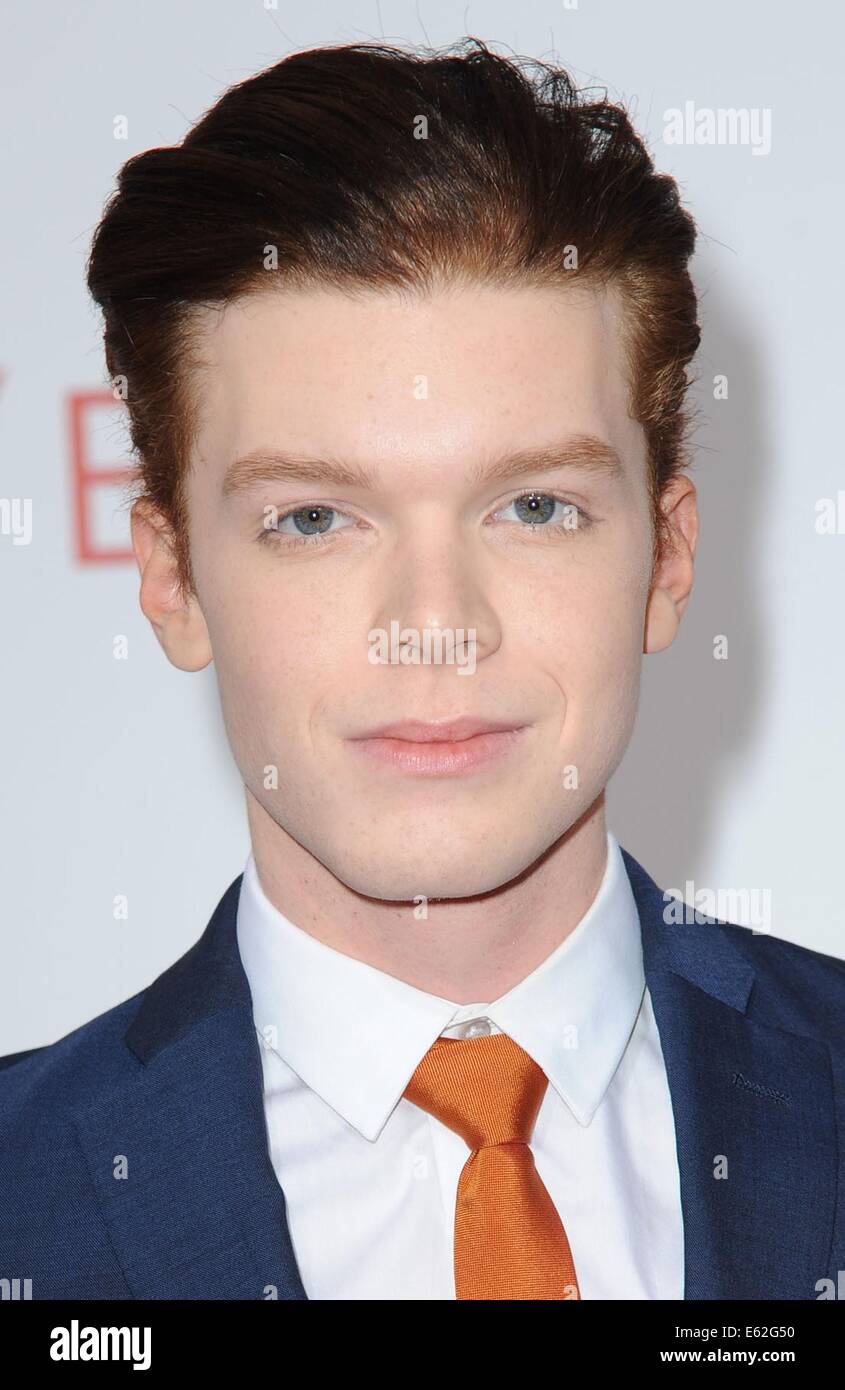 New York, NY, USA. 11th Aug, 2014. Cameron Monaghan at arrivals for THE ...