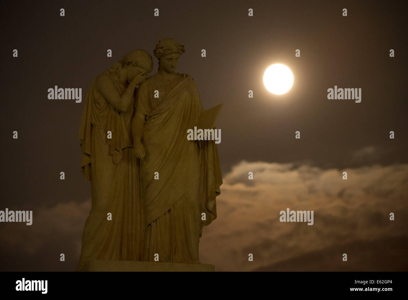 Full moon over earth hi-res stock photography and images - Alamy