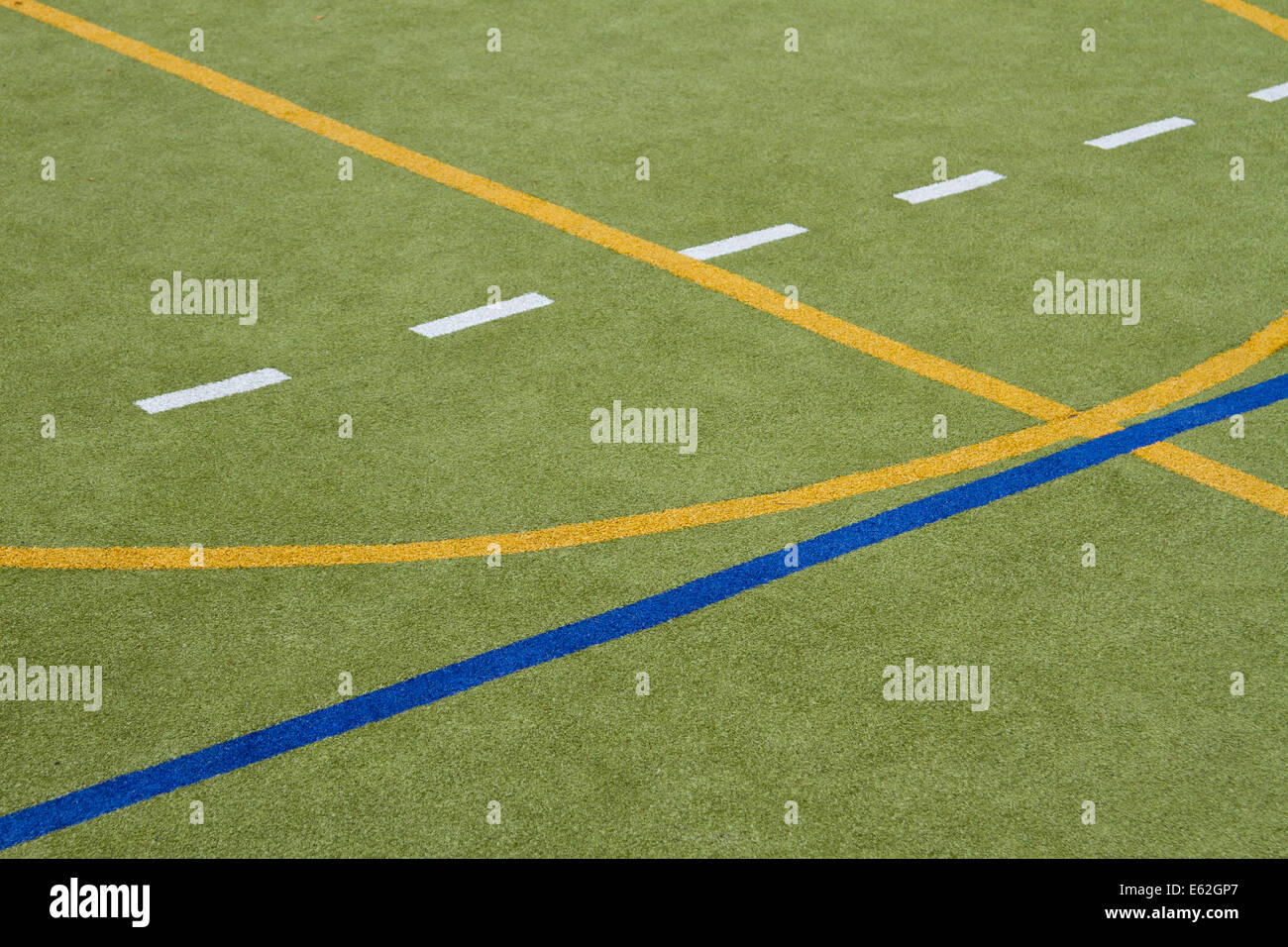 Artificial grass school playground hi-res stock photography and images ...