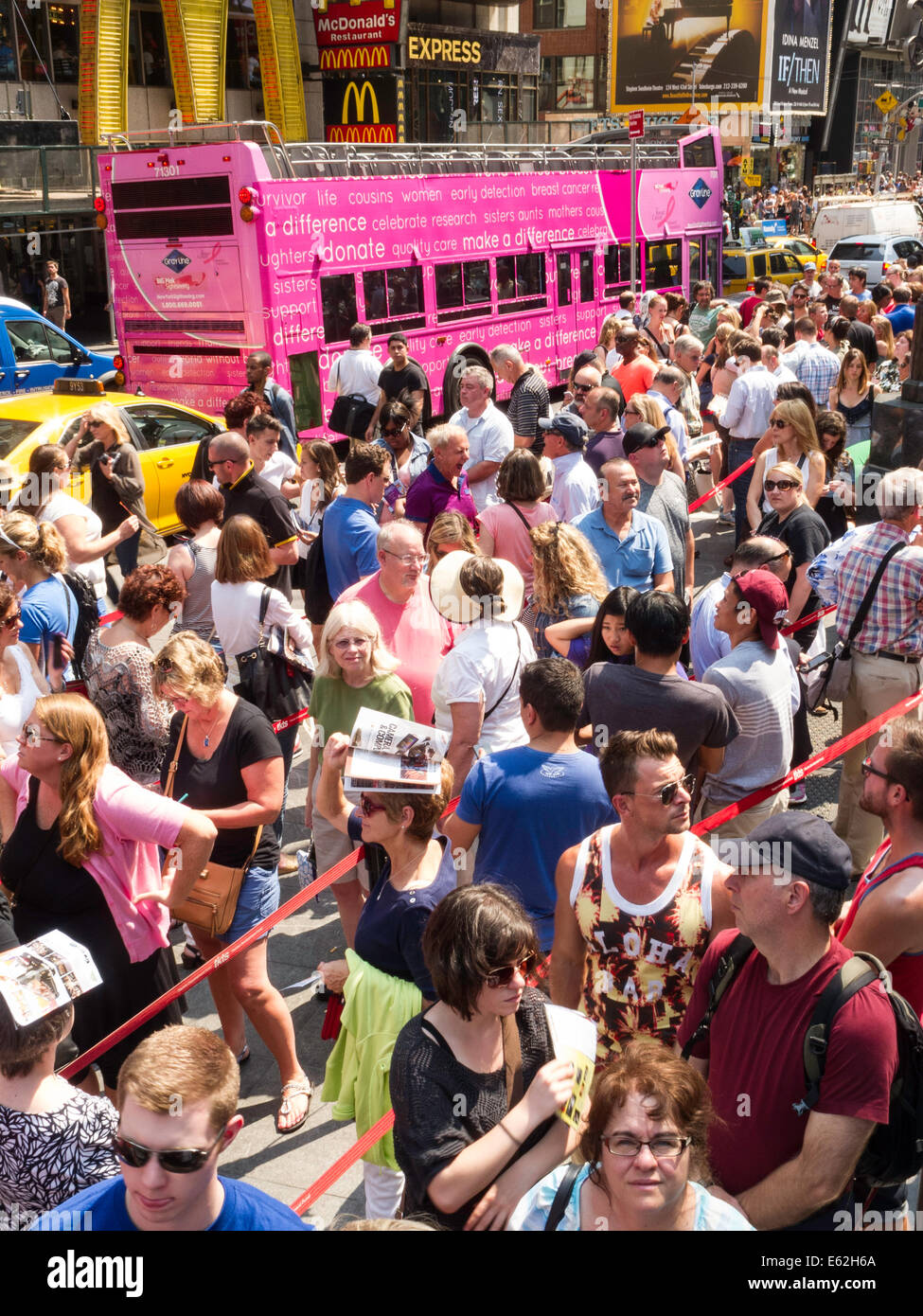 Tkts Discount Broadway Tickets, Duffy Square, Times Square, NYC Stock ...