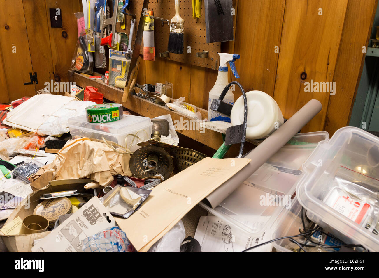 Messy Workbench High Resolution Stock Photography and Images - Alamy