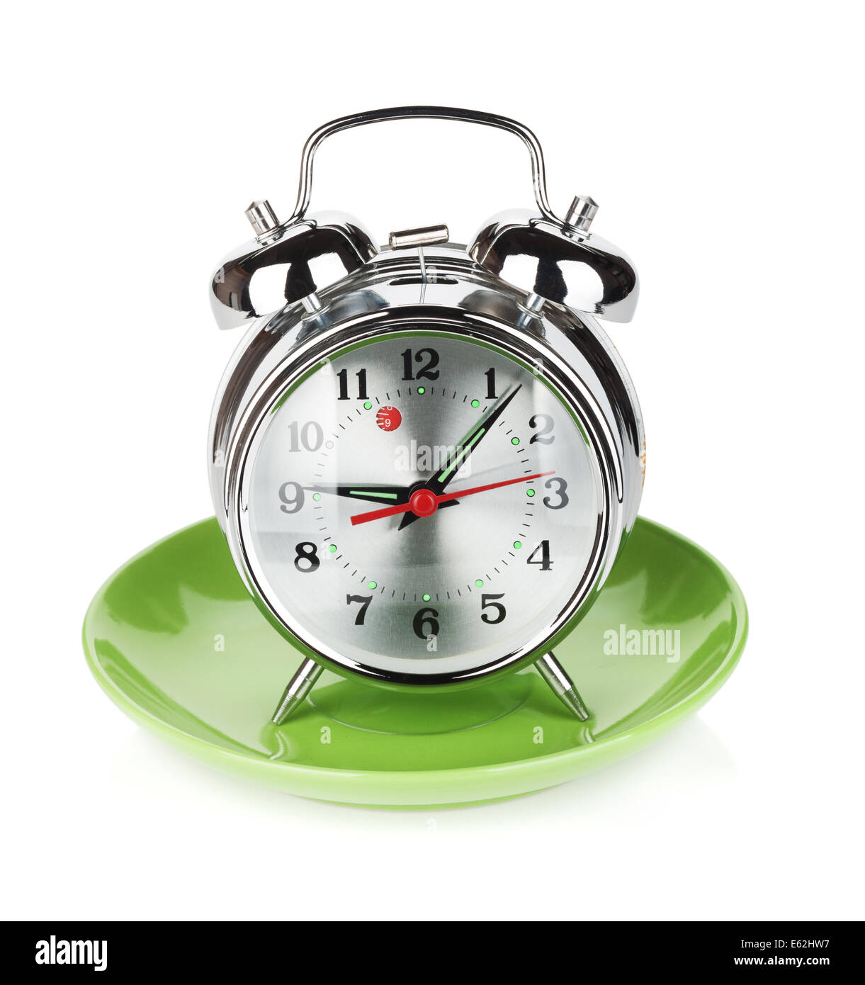 Morning coffee time. Isolated on white background Stock Photo - Alamy