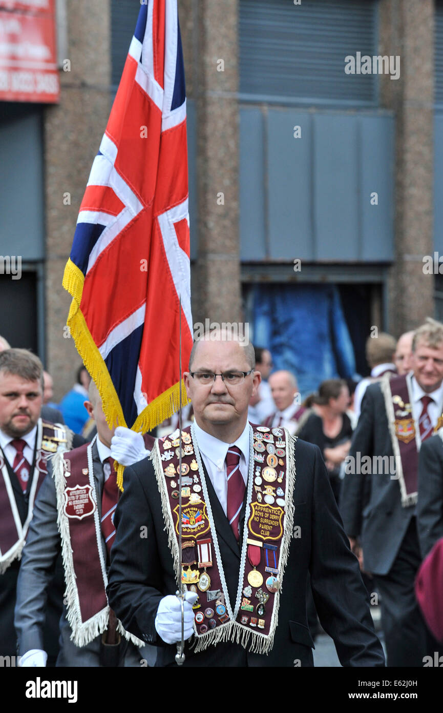 A member of the Apprentice Boys of Derry No Surrender Parent Club ...
